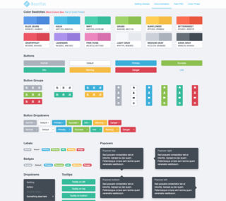 bootflat - bootstrap FLAT UI KIT | 1023Labs